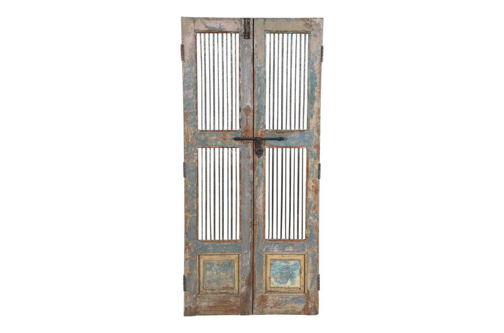 Antique Indian Teak Wood Jali Shutter Doors – Jardinopia Ltd