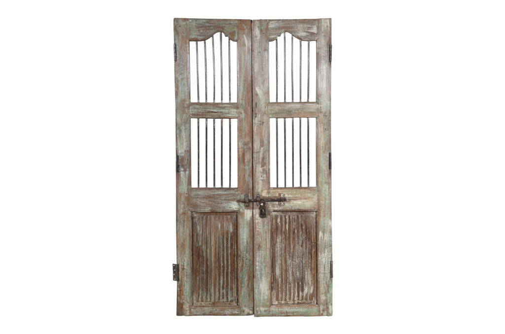 Antique Indian Teak Wood Jali Shutter Doors – Jardinopia Ltd