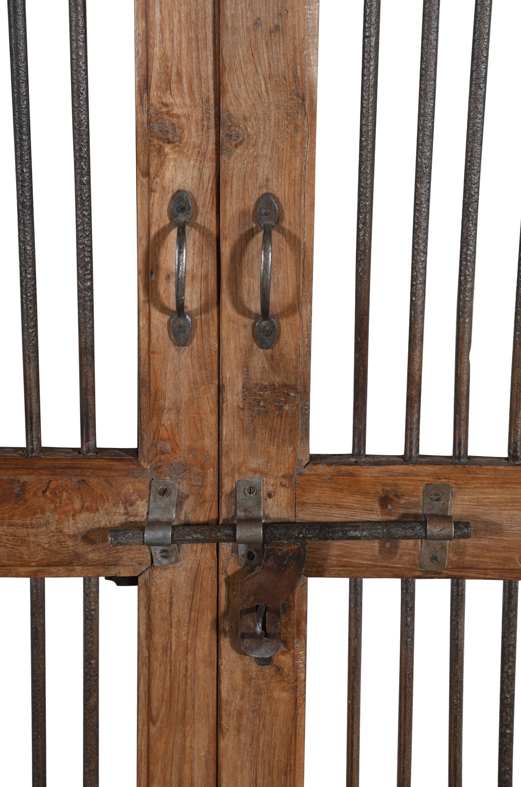 Antique Indian Teak Wood Jali Shutter Doors - Jardinopia Ltd