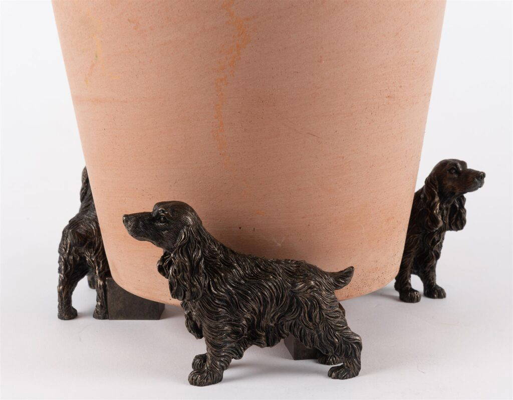 Cocker Spaniel Plant Pot Feet – Set of 3 – Jardinopia Ltd