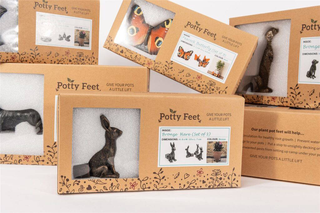 Springer Spaniel Plant Pot Feet - Set of 3 - Jardinopia Ltd