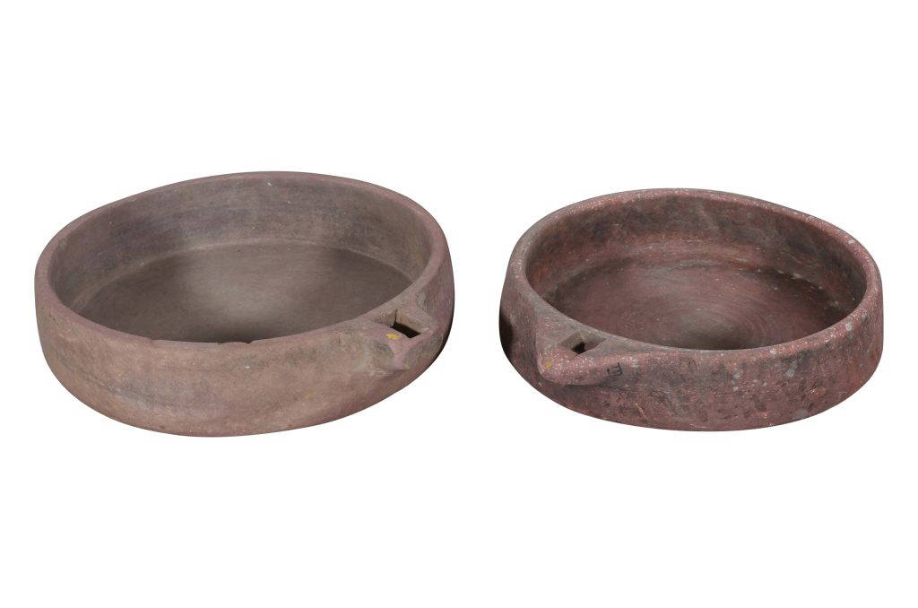 Antique Indian Hand Carved Stone Kundi Bowls - Jardinopia Ltd